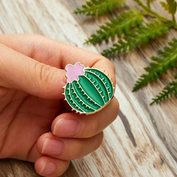 Jewelry | Cactus Pin Brooch | Poshmark